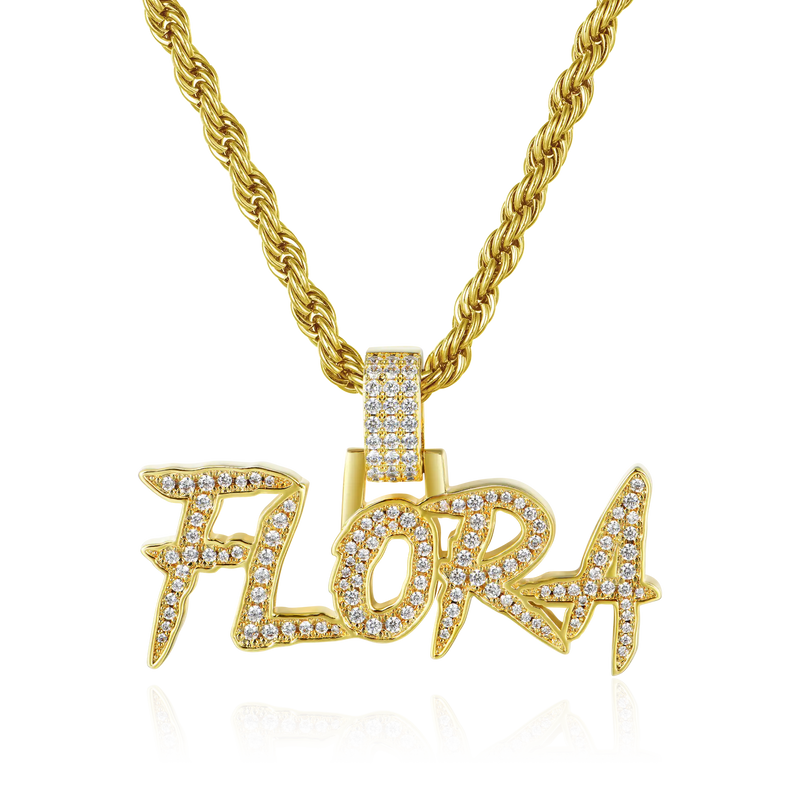 Custom Coke Boys Font Pendant - APORRO