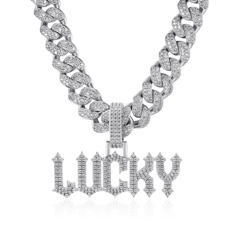 Custom Gothic Font/Number Pendant - APORRO