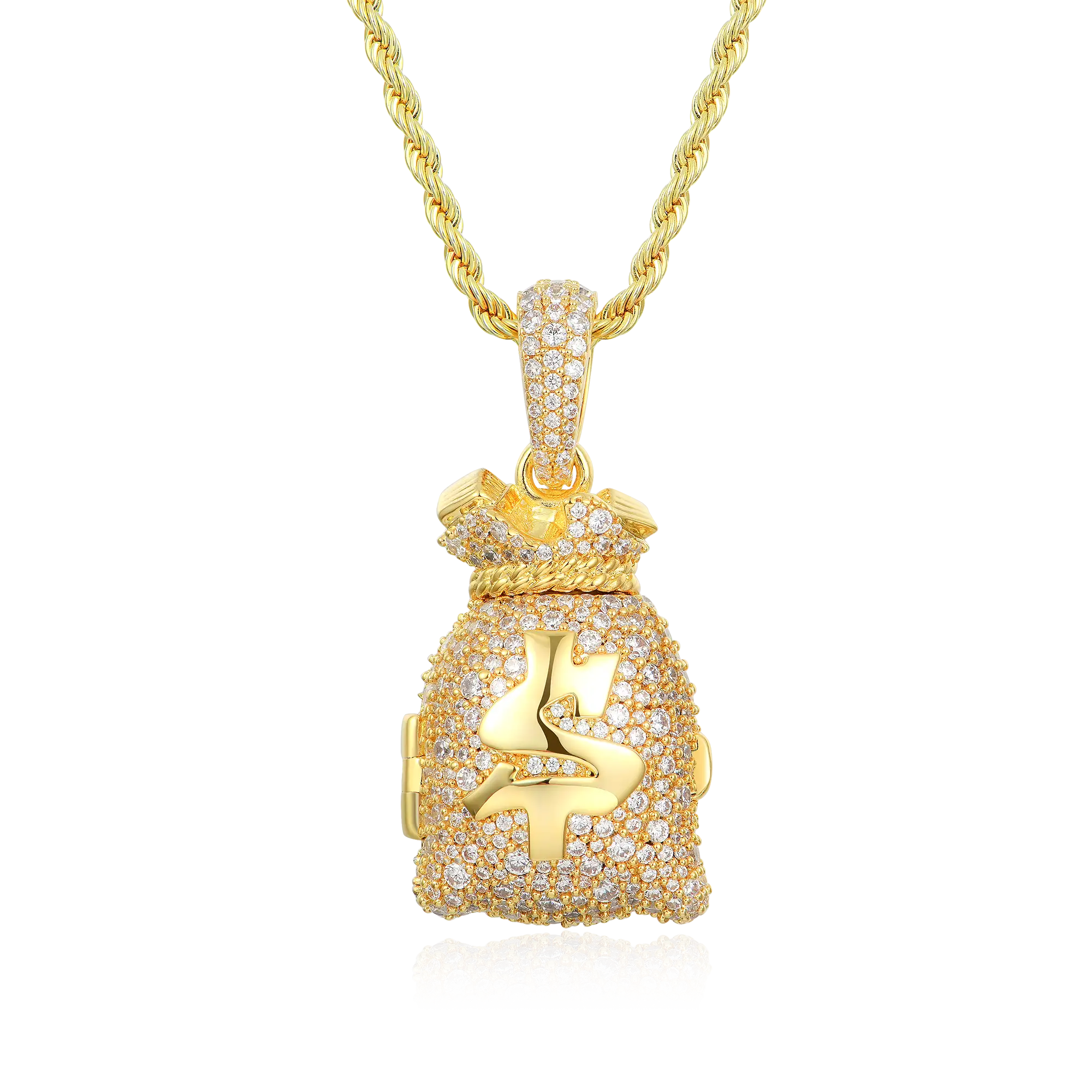 Closable Dollar Money Pocket Pendant - APORRO