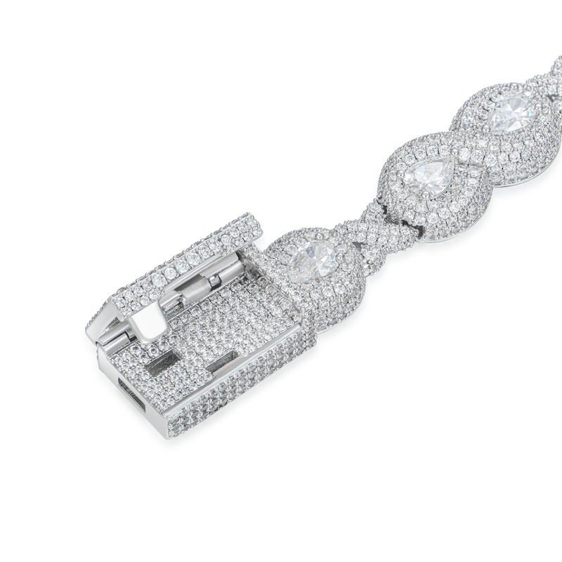 12mm Infinity Teardrop Custom Chain - APORRO