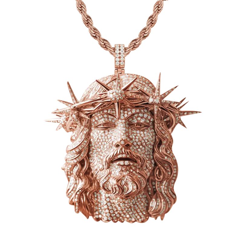 Jesus Piece Iced Pendant - APORRO