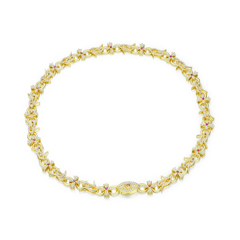 Eye of Horus Cross Chain - 10mm - APORRO