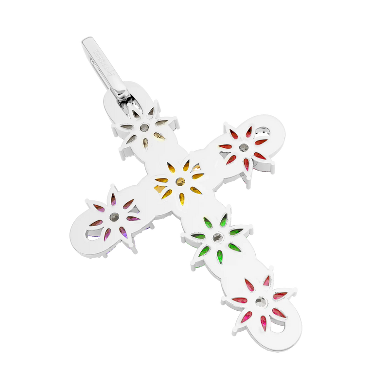 Lily Infinity Cross Pendant - APORRO