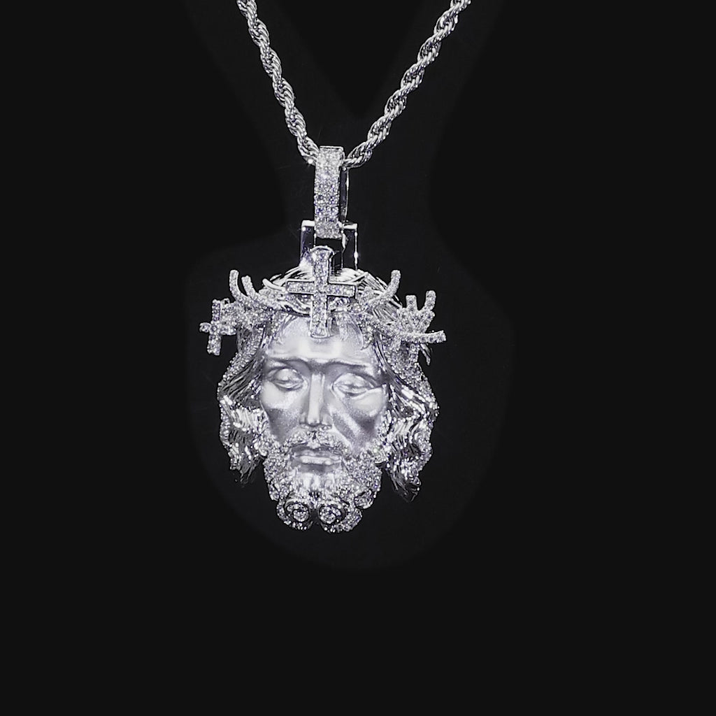 Jesus Piece Iced Pendant - APORRO