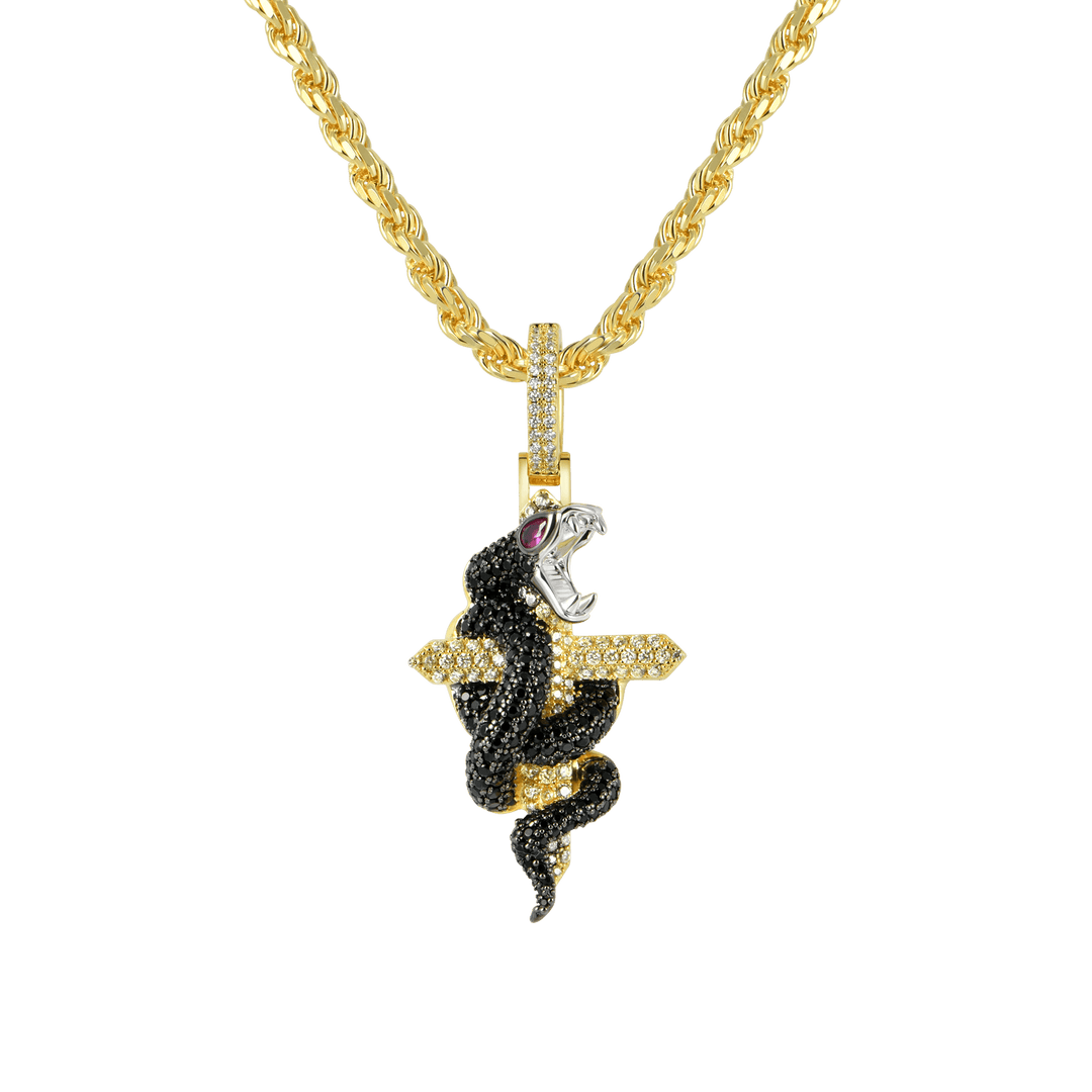 Luxury Pendants for Chains: Diamond Gold Jesus & Thorn Cross Pendants ...